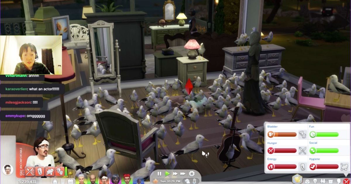 The Best Online Staging of Chekhov’s Seagull Is in The Sims