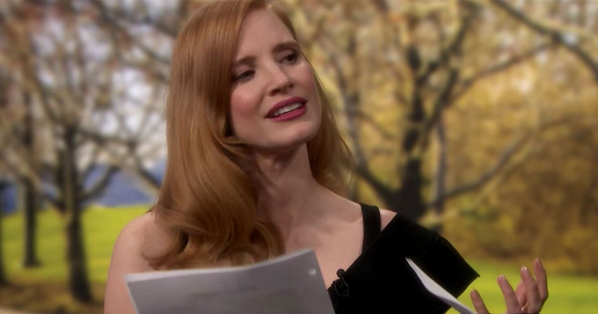 Jessica Chastain Explains How to Play Female Roles in Movies