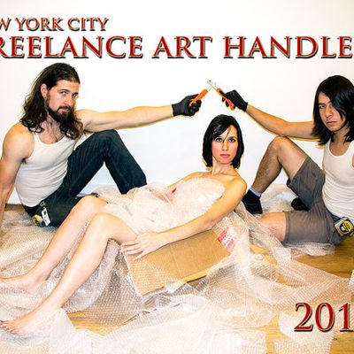 Art Handlers Make Their Own Sexy Art-Handler Calendar